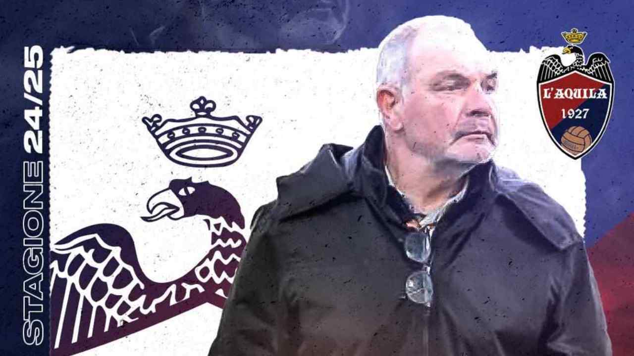 L'Aquila, ufficiale l'arrivo in panchina di Pagliari - SerieD24