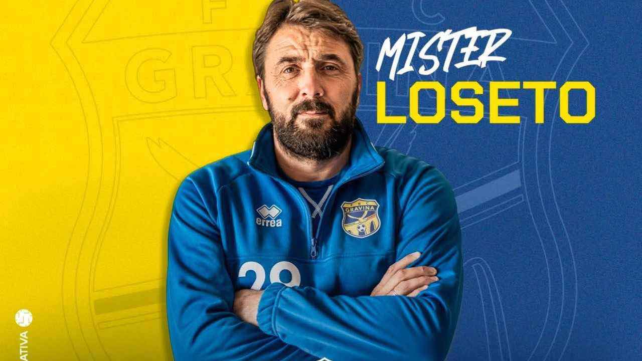 Gravina, adesso è ufficiale: Valeriano Loseto è il nuovo allenatore - SerieD24